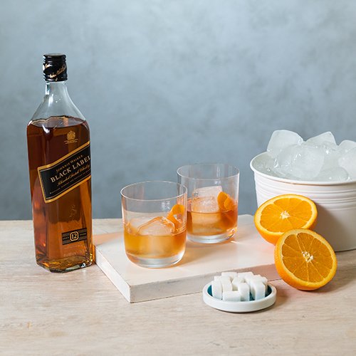 Johnnie Walker Black Label Old Fashioned Cocktail Recipe Drink